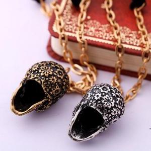 Vintage Necklaces Jewelry Skull Head Long Chain Gifts on Luulla