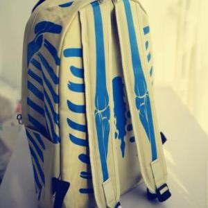 Quirky Harajuku Bags Skeleton Fashion Bag Backpack Couples on Luulla
