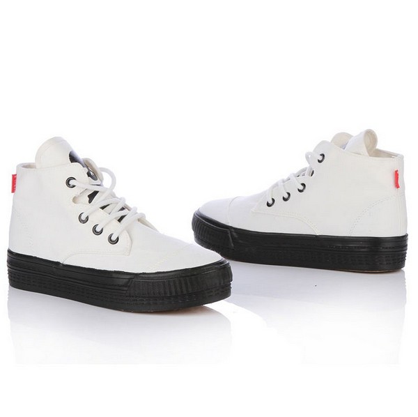 Edgy Skull Shoes Unique Canvas Shoes Black White Fashion on Luulla