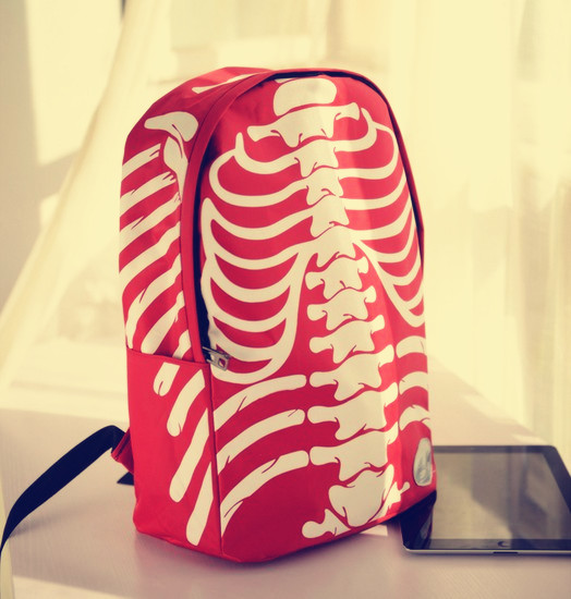 Quirky Harajuku Bags Skeleton Fashion Bag Backpack Couples on Luulla