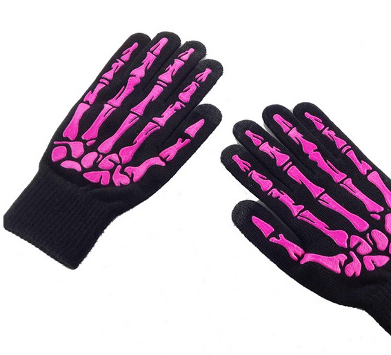 Goth Punk Gloves Skeleton Warm Touchscreen Gloves For Iphone Rock on Luulla