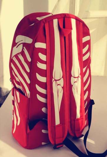 Quirky Harajuku Bags Skeleton Fashion Bag Backpack Couples on Luulla