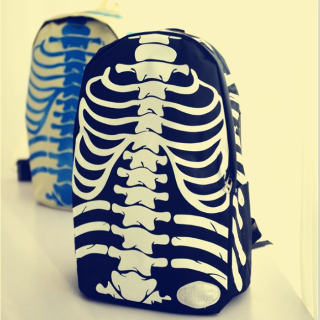 Quirky Harajuku Bags Skeleton Fashion Bag Backpack Couples on Luulla